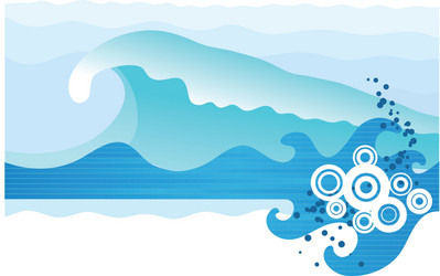 Sea side Royalty Free Vector Image - VectorStock