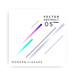 Abstract background with dynamic shapes Royalty Free Vector