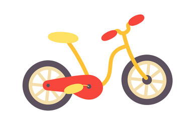 Cartoon scooter vehicle Royalty Free Vector Image