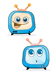 Cartoon cute funny minus character math symbol Vector Image