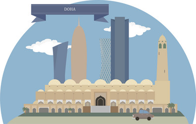 Doha Skyline Vector Images (over 320)