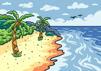 Animated Beach