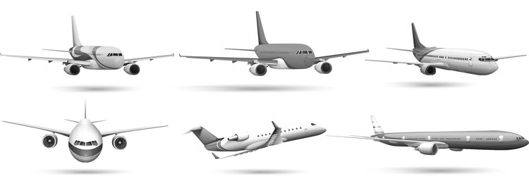 Jet Flashcard Vector Images (48)