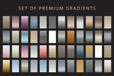 Gradients megaset big collection Royalty Free Vector Image