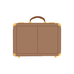 Business briefcase for men cartoon Royalty Free Vector Image