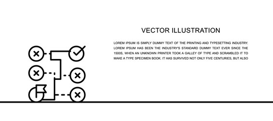 Algorithm coding block schemes one line Royalty Free Vector Algorithm coding block schemes one line Royalty Free Vector