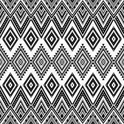 Aztec seamless pattern Royalty Free Vector Image