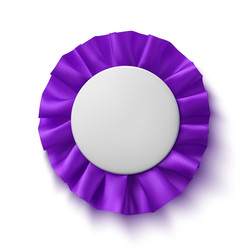 Purple Rosette Ribbons