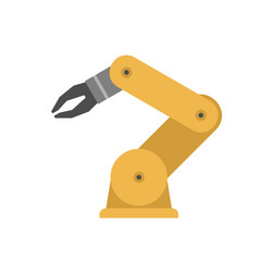 Telemedicine robotic arm composition Royalty Free Vector