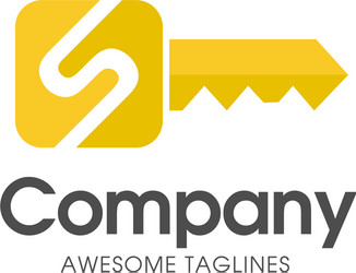 Smart key logo Royalty Free Vector Image - VectorStock