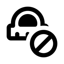 Banned from measuring with a ruler Royalty Free Vector Image