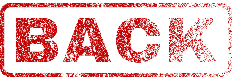 Were back stamp were back rectangular stamp on Vector Image