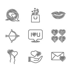 Heart Bubble Letters Vector Images (over 3,900)