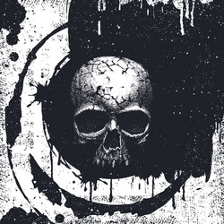 Skull Corners Vector Images (99)