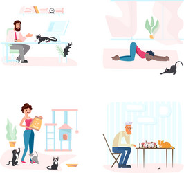 Cat Owners Vector Images (over 3,300)
