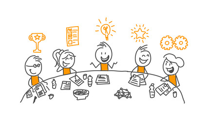 Stickman Study Vector Images (over 130)