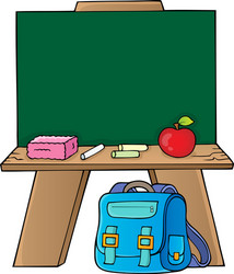 Schoolboard topic image 2 Royalty Free Vector Image