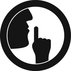 Silence Icon Vector Images (over 13,000)
