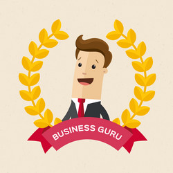 Employee year award best wreath Royalty Free Vector Image