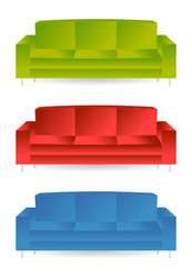 Sofa Royalty Free Vector Image - VectorStock