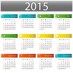 Simple 2023 year calendar Royalty Free Vector Image