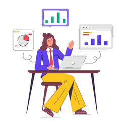 Analyst Avatar Vector Images (over 500)