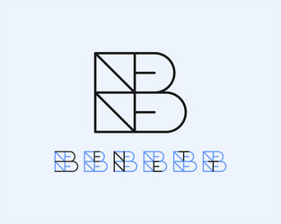 Logo name bennet usable design for private Vector Image