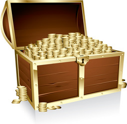 Gold Treasure Vector Images (over 60,000)