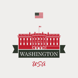 Washington dc motorcycle license plate Royalty Free Vector