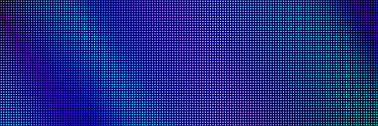 Creative of led screen macro Royalty Free Vector Image