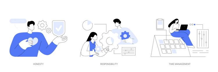 Employee performance abstract concept Royalty Free Vector