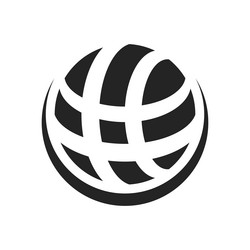 World logo template Royalty Free Vector Image - VectorStock