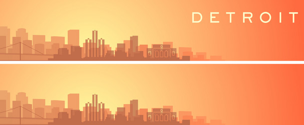 Detroit Skyline Vector Images (over 190)