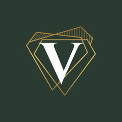 V Diamond Logo Vector Images (over 580)