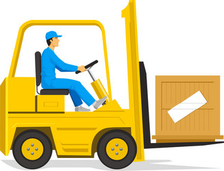 Cartoon Forklift Vector Images (over 2,100)