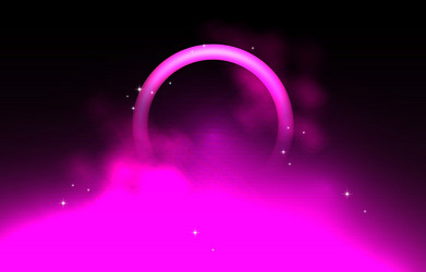Pink Stage Lights Background