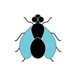 Flies icon template Royalty Free Vector Image - VectorStock