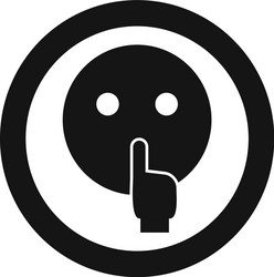 Keep Silence Symbol Vector Images (over 430)