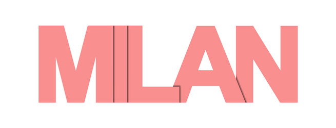 Milan Name Vector Images (51)