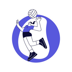 Volleyball Serving Vector Images (over 800)