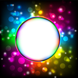 Spring colors background in frame Royalty Free Vector Image