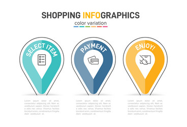 Infographic 3 Items Vector Images (over 880)