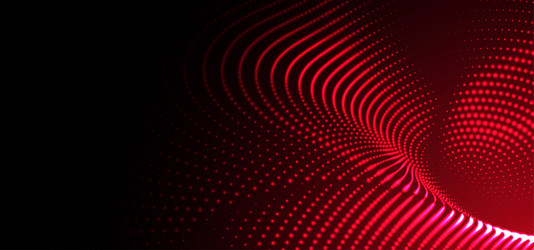 Red abstract background digital technology future Vector Image
