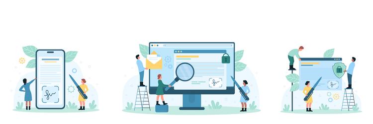 Online Signature Vector Images (over 3,200)