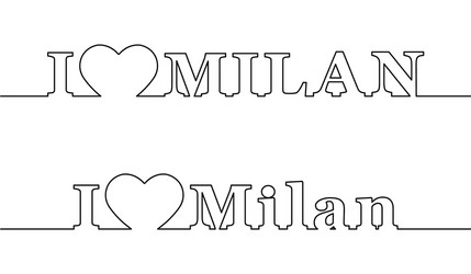 Milan Name Vector Images (51)