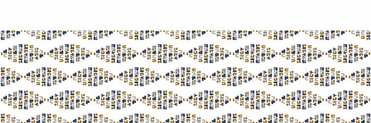 Masculine Geometric Seamless Border Pattern Vector Image