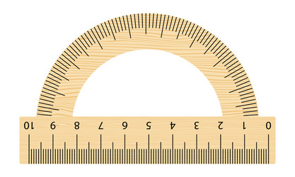 Realistic ruler centimeters and inches Royalty Free Vector