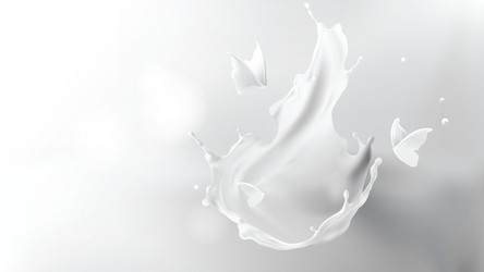 Milk splash Royalty Free Vector Image - VectorStock