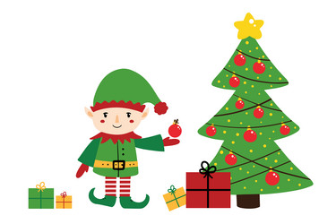 Tree Elf Vector Images (over 6,400)