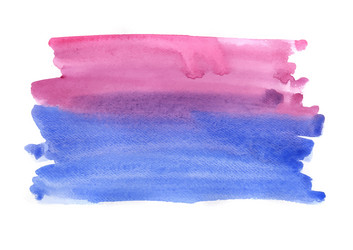 Abstract watercolor hand paint pink texture Vector Image